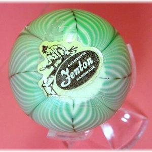 Fenton Dave Fetty Pulled Feather Egg, VERY RARE, Fenton Art Glass ...