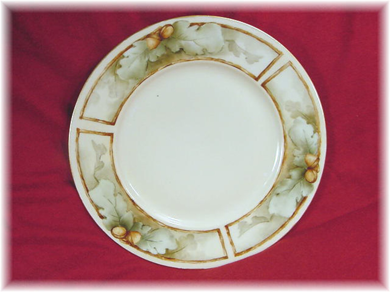 Weimar Hand Painted Autumn Porcelain Plates Set of 4 RARE - Etsy