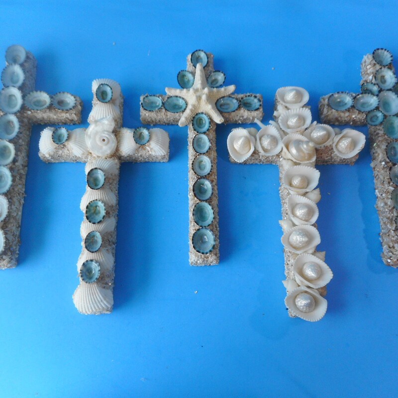 Shell Cross - Etsy