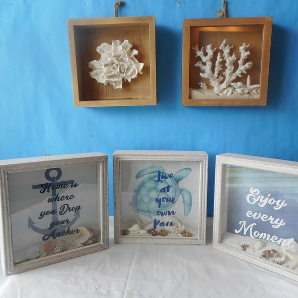 Seashell Shadow Box - Etsy