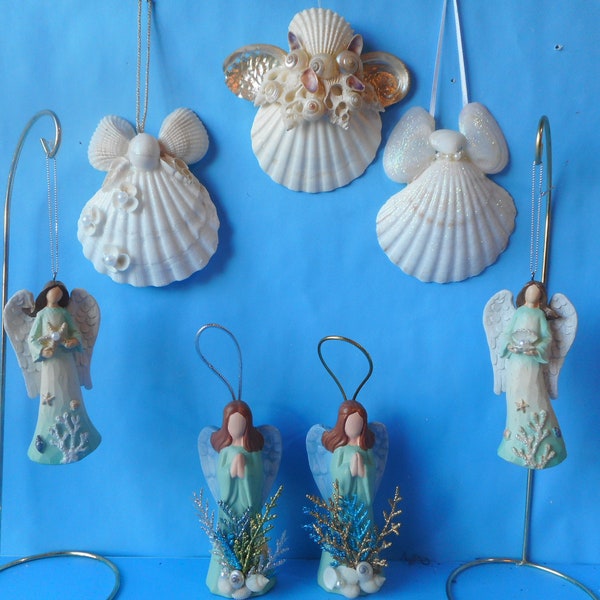 Seashell Angels - Etsy