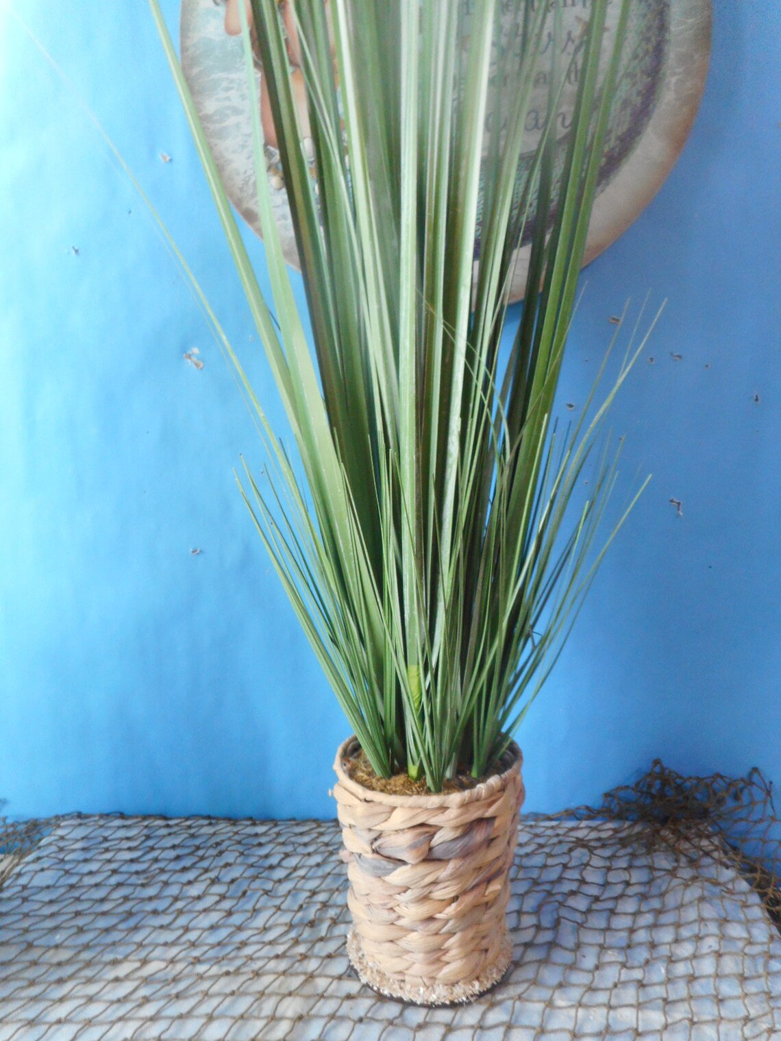 Artificial Sea Grass Starfish Arrangement Coastal Home Decor | Etsy
