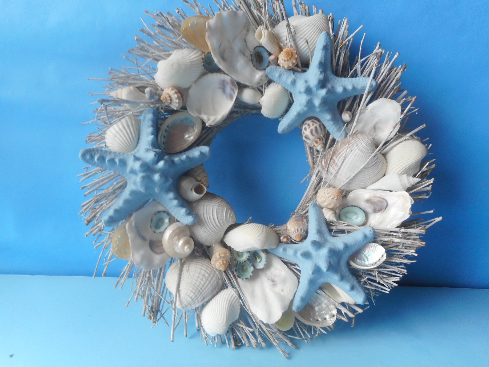 Seashell Wreath Summer Coastal Door Beach Wreathmore - Etsy
