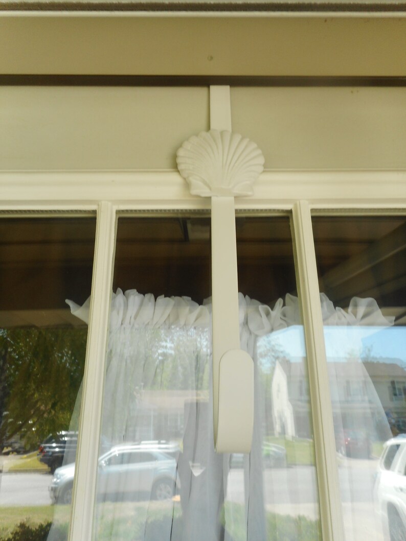 Seashell Wreath Door Hanger Coastal Nautical Wreath Holder | Etsy