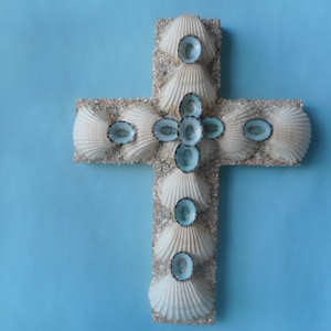 Seashell Beach Wall Cross-coastal Home Wall Decor - Etsy