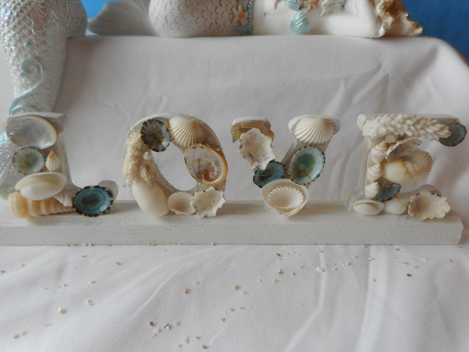 Sea Shell Mermaid Mermaid Art Mermaid With Shells-Mermaid | Etsy