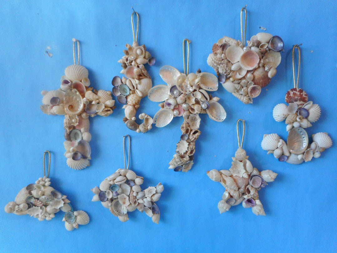 Coastal Beach Tree Ornaments-sealife-ocean Theme - Etsy