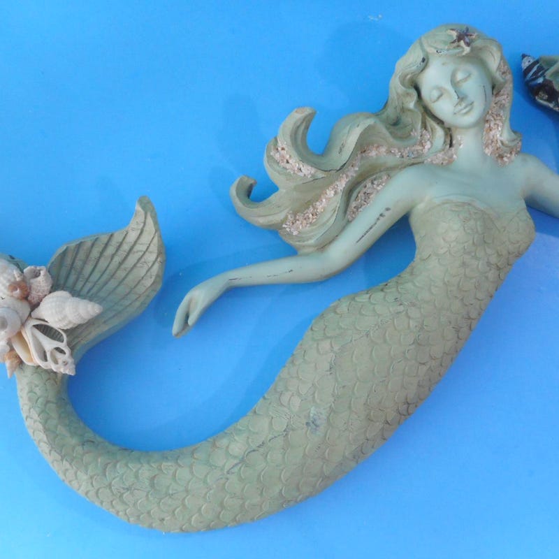 Mermaid Sculpture - Etsy
