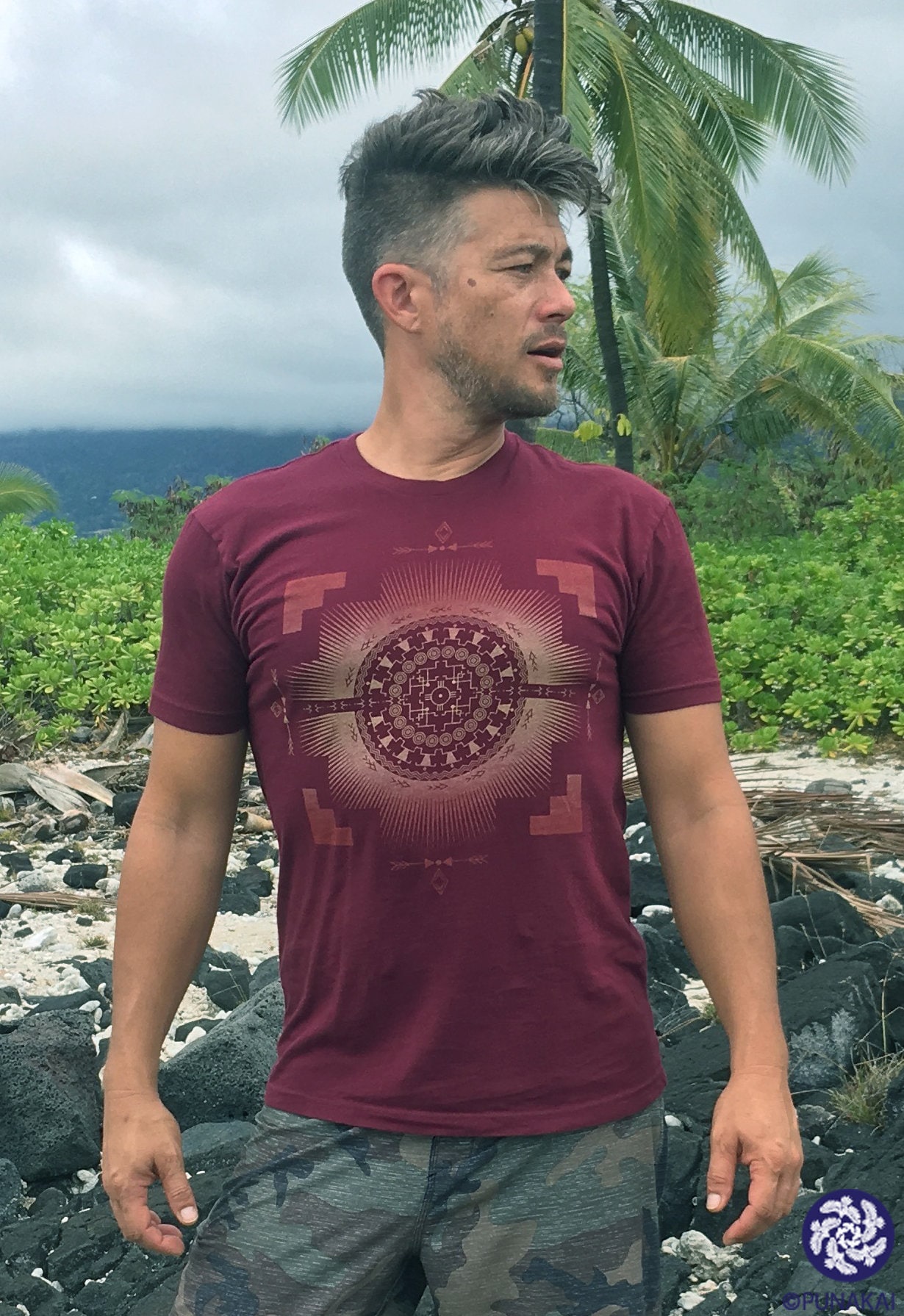 MAKA~VOLCANIC Crater{tshirt} - Etsy