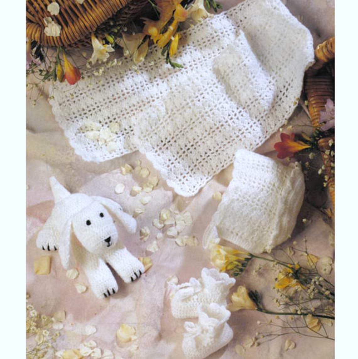 Vintage Crochet Pattern Booklet PDF 12 Designs Baby Layettes | Etsy