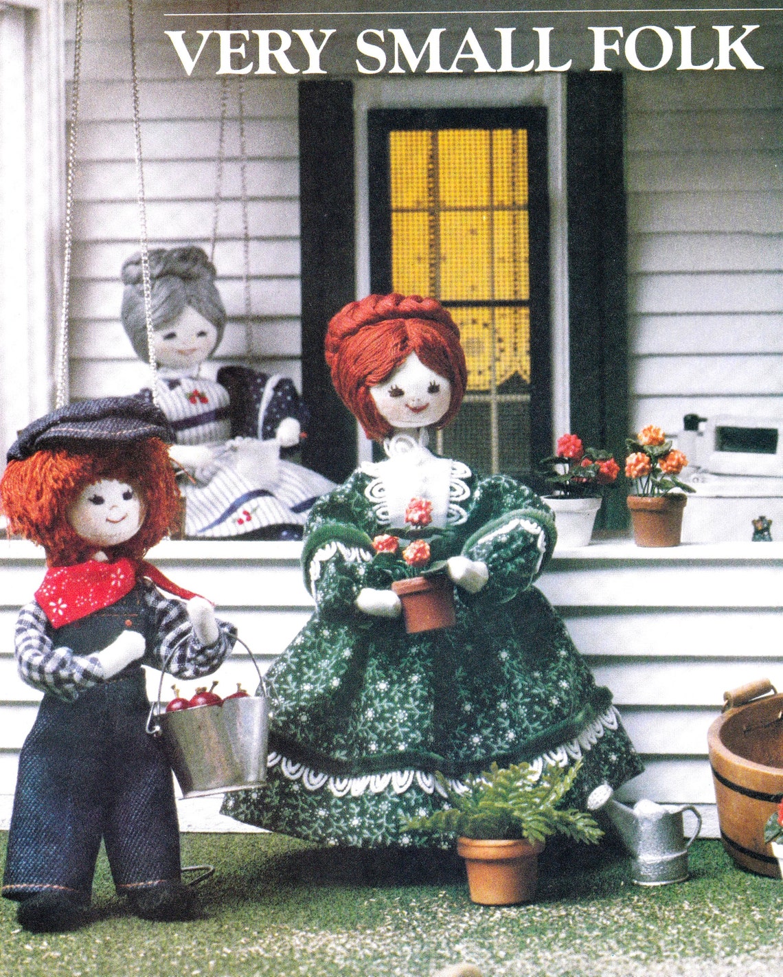 Vintage Sewing Pattern Craft Instructions Dolls Doll House | Etsy