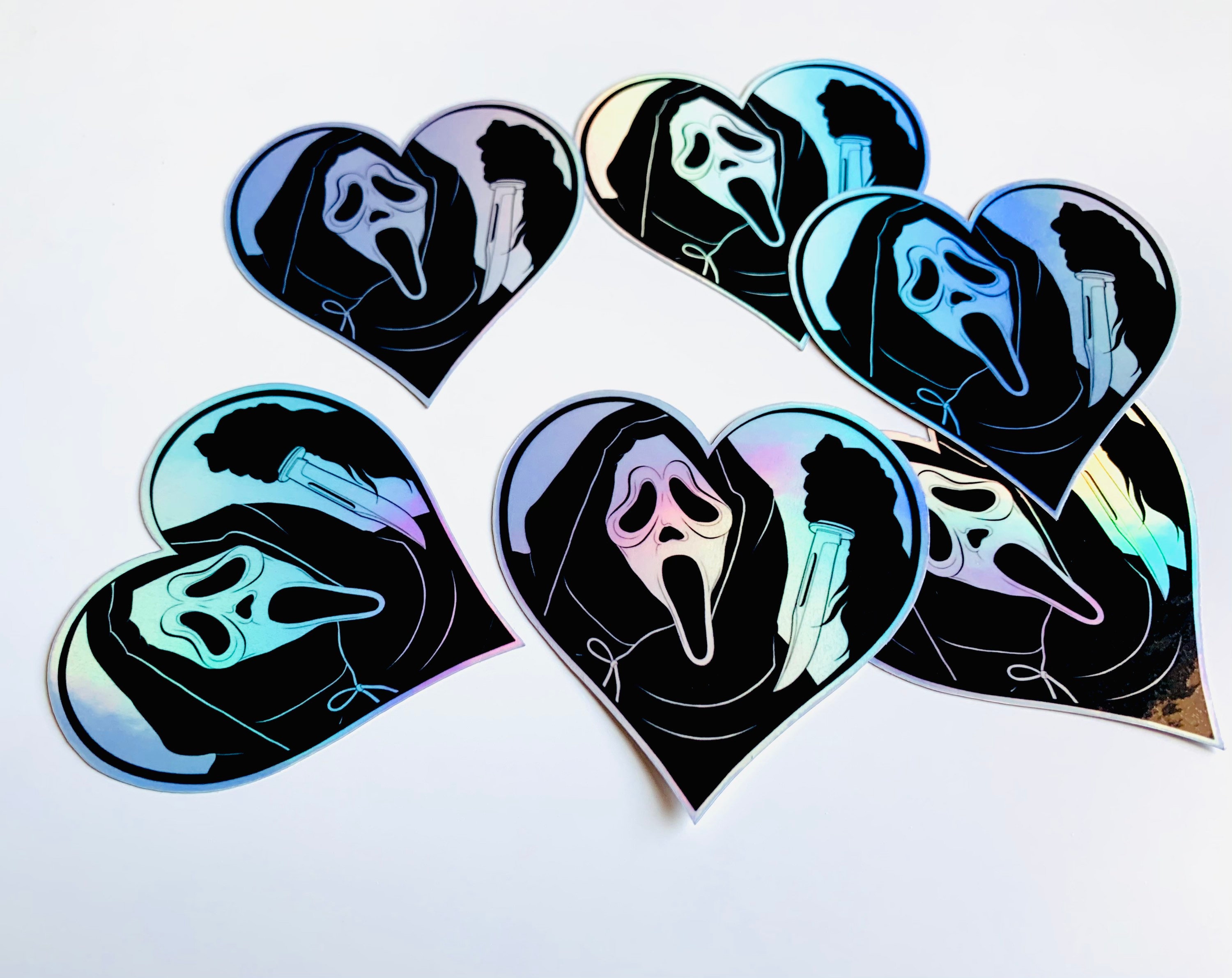 GhostFace Horror Sticker | Horror Film Scream Sticker sold by United ...