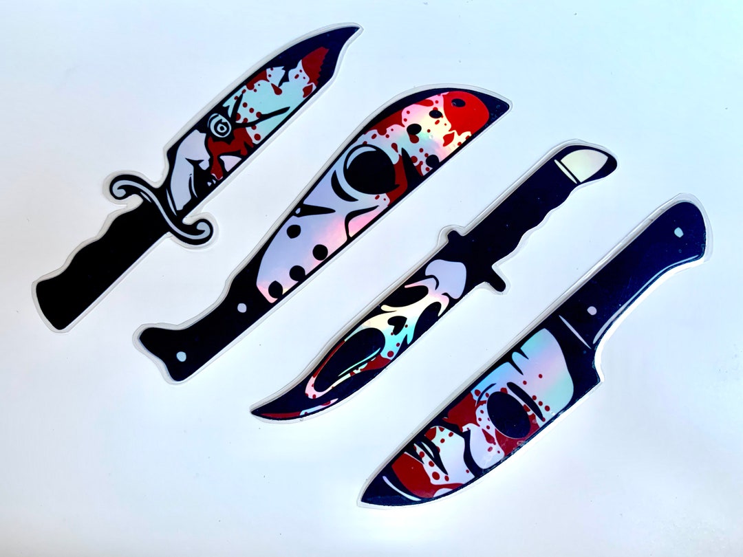 Halloween Horror Villain Holographic Bookmarks Halloween Villain Merch ...