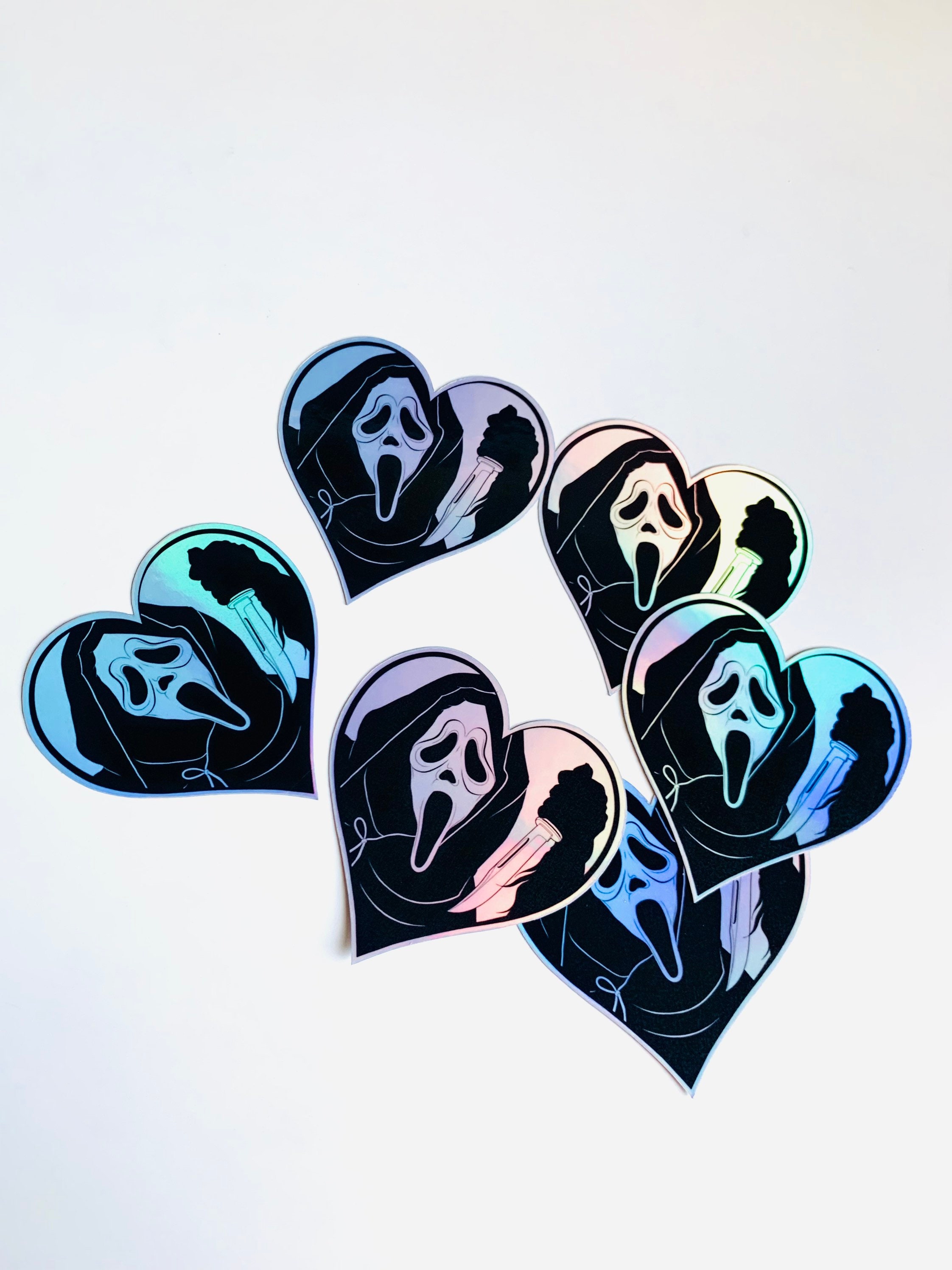 GhostFace Horror Sticker | Horror Film Scream Sticker by Namn | Printblur