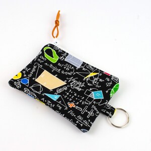 Math ID Wallet, Keychain Wallet, Math Teacher Gift, Scientist Coin ...
