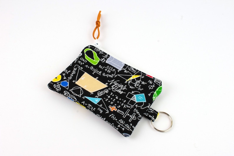 Math ID Wallet Keychain Wallet Math Teacher Gift Scientist | Etsy