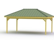 14x22 Outdoor Car Canopy Plans / Garden Gazebo Shelter DIY - Etsy Canada