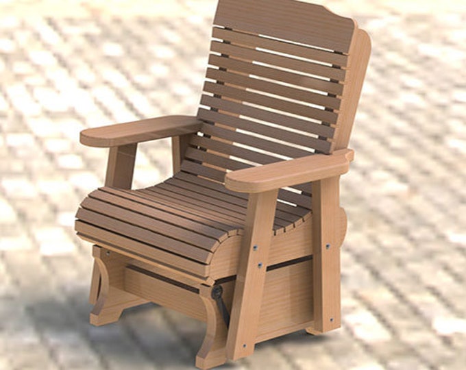 Wooden Glider/rocker Building Plans - Etsy