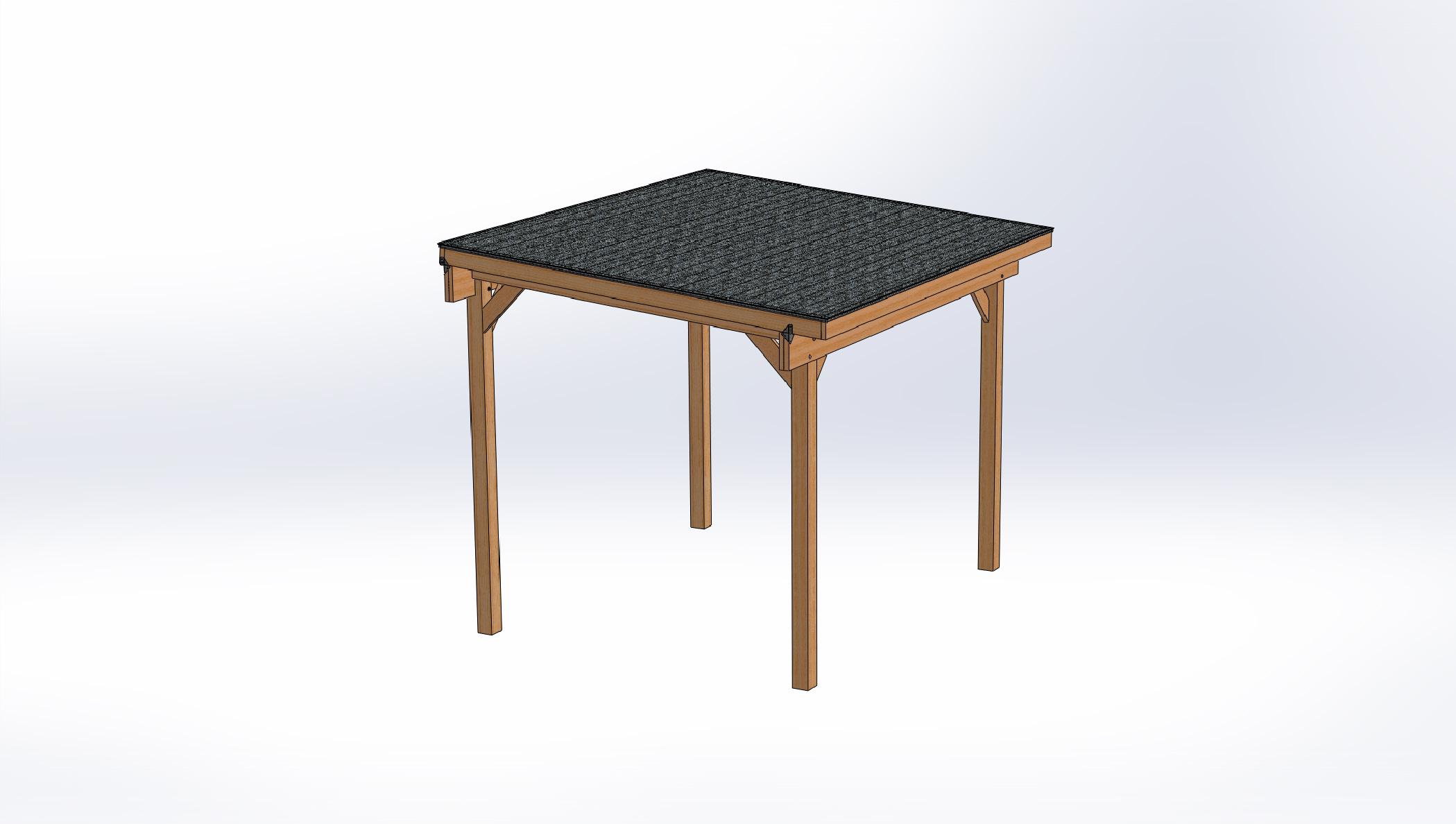 14' X 10' Lean-to Pavilion Building Plans - Etsy