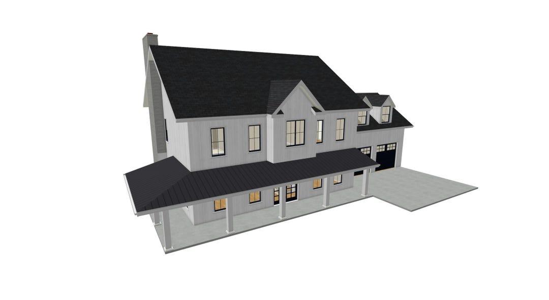 Custom Home Architectural Building Plans - Etsy