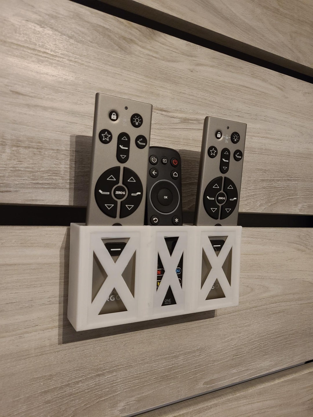 Wall Mounted Remote Control Holder - Etsy