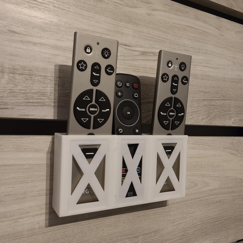Wall Mount Remote Control Holder - Etsy