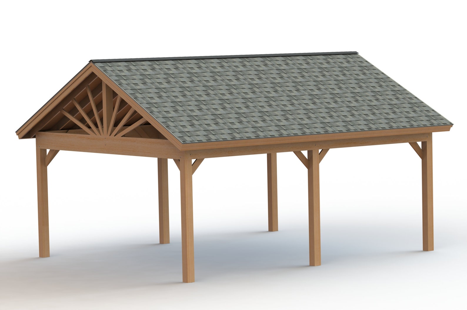 Gable Roof Gazebo Building Plans 20 x24 Perfect For Spas Etsy gable-roof-gazebo-building-plans-20-x24-perfect-for-spas-etsy