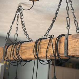 Rustic Chandelier - Etsy