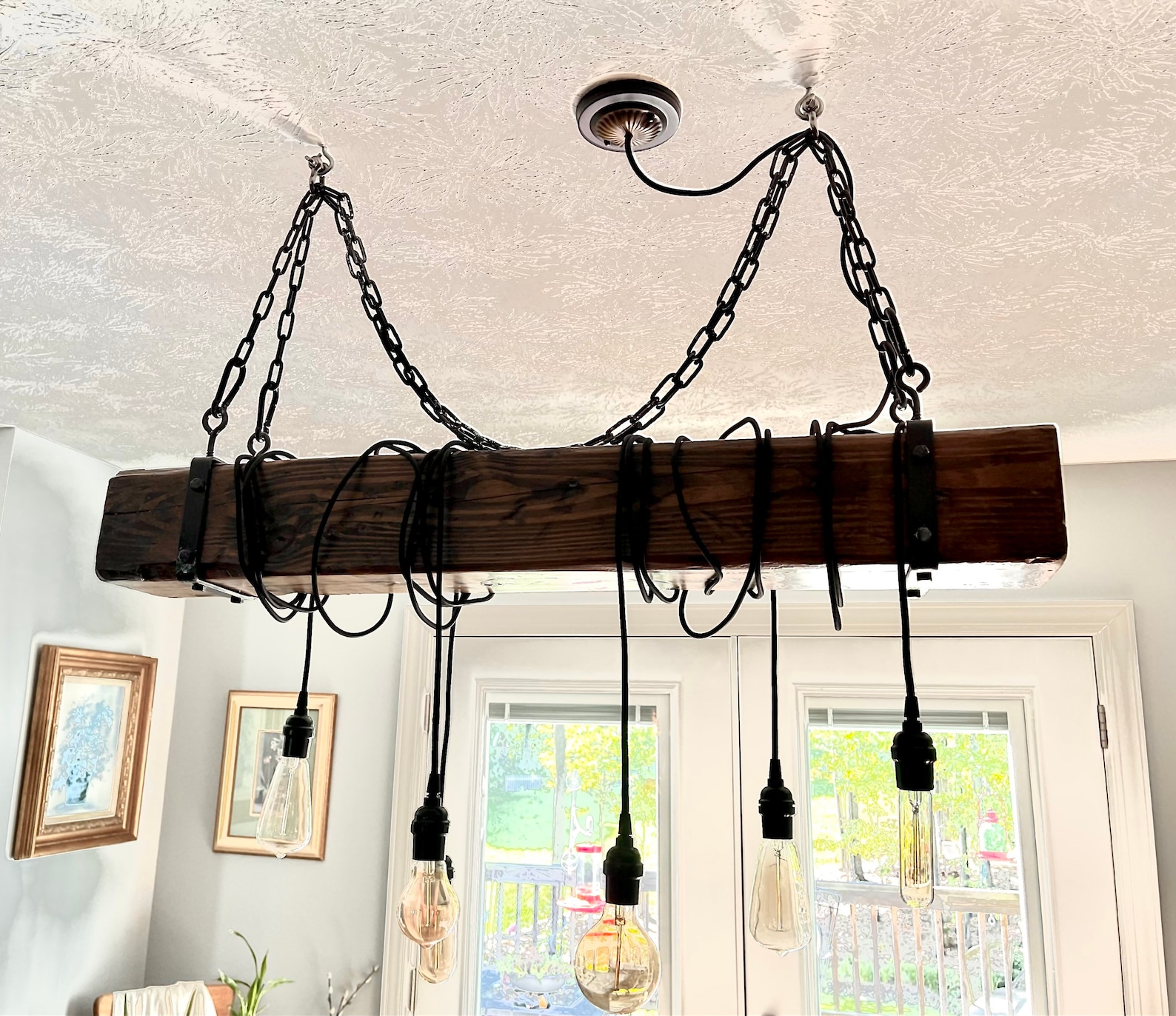 Rustic Chandelier - Etsy