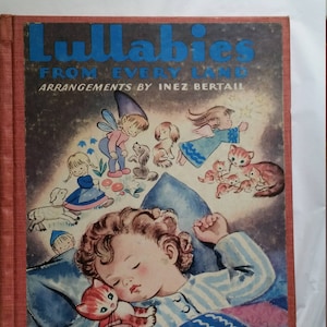 1947 Lullabies From Every Land Inez Bertail Steffie E. Lerch - Etsy