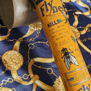 1926 Fly Ded Insect Spray Can Empty Collectible Metal Decor2 Pc - Etsy