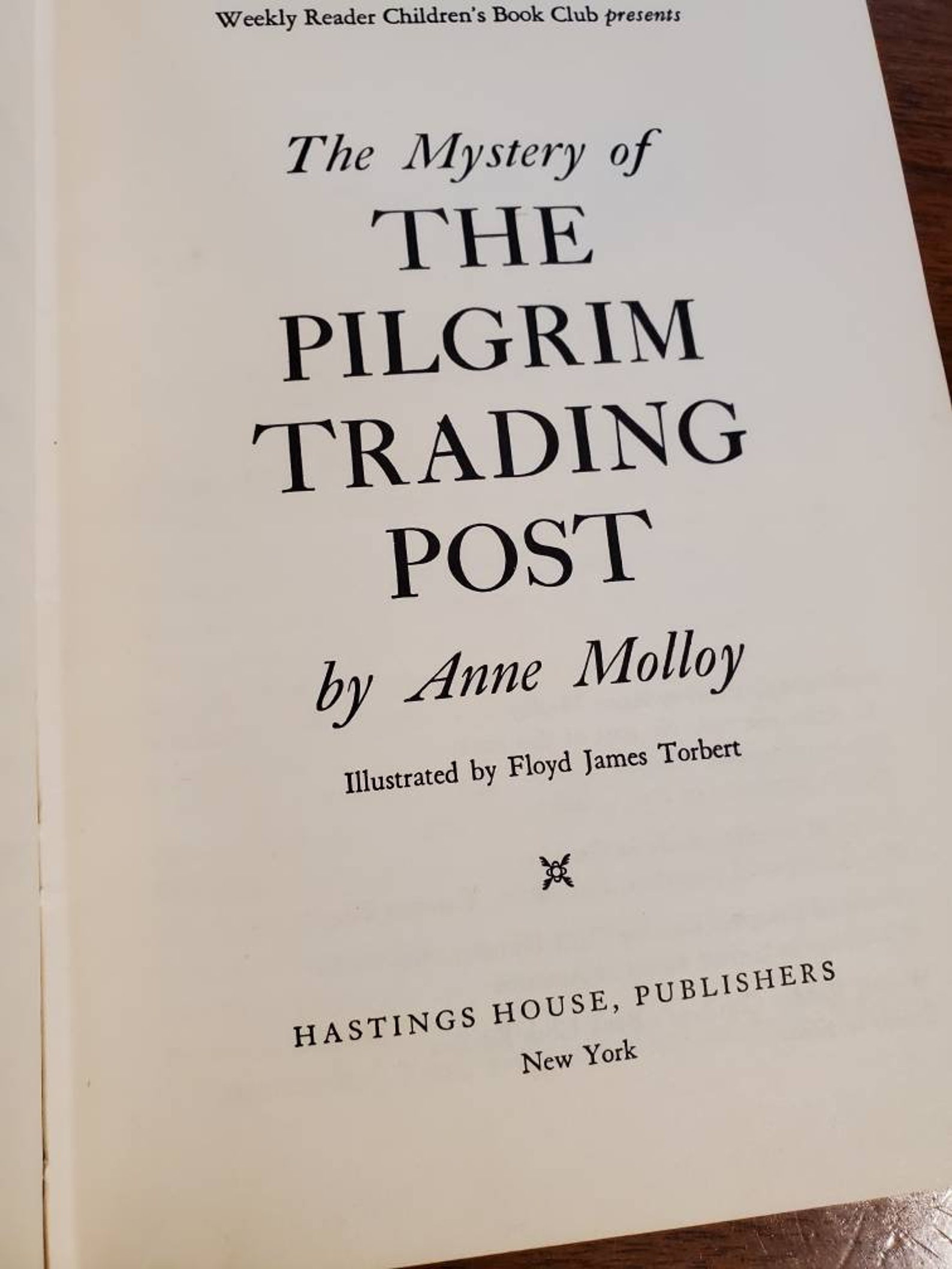 1964 the Mystery of the Pilgrim Trading Post by Anne Malloy Weekly ...