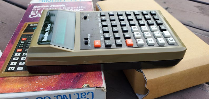 Vintage Radio Shack EC-495 Electronic Calculator - Etsy