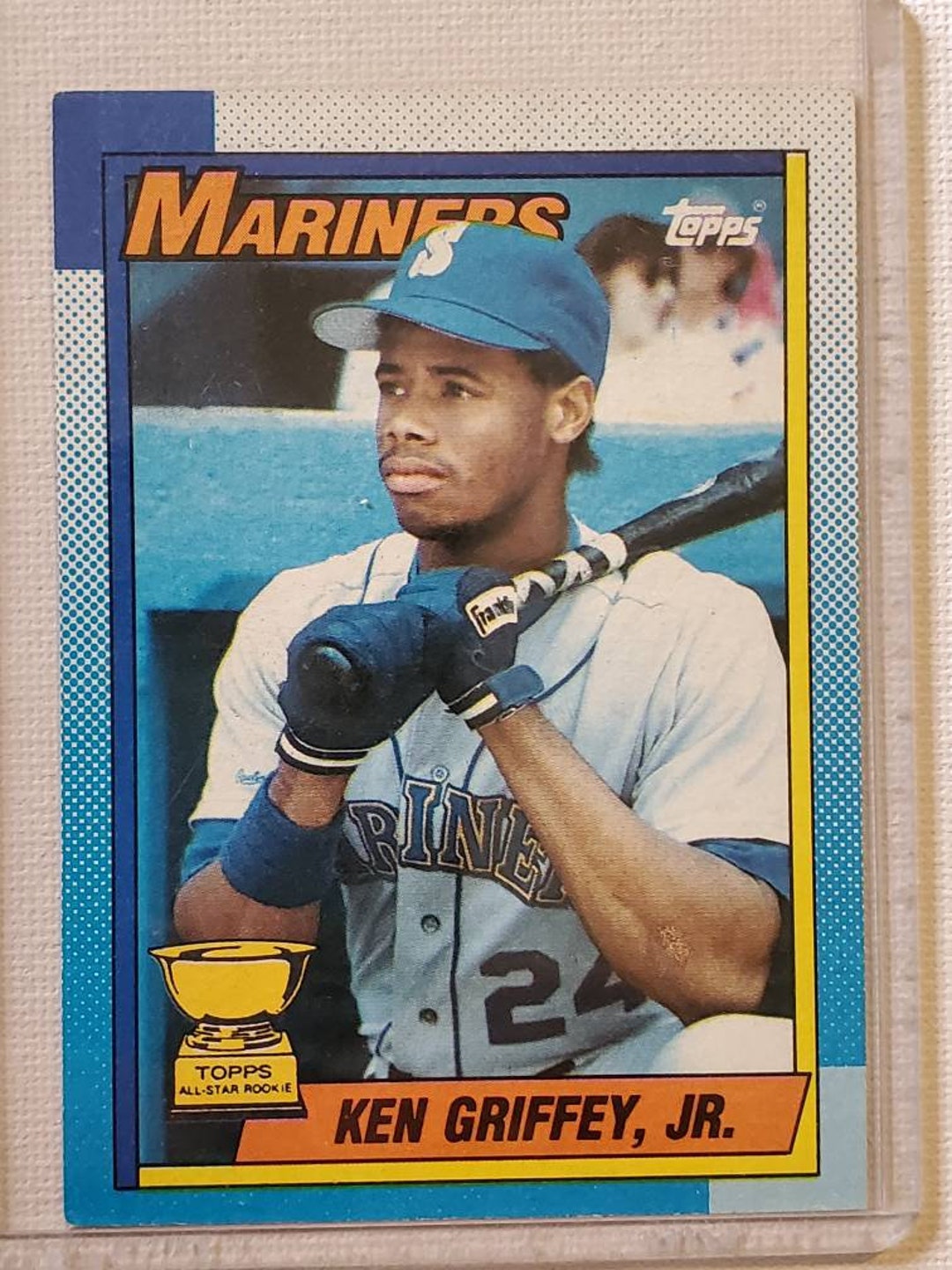 1990 Topps KEN GRIFFY, JR. Mariners Baseball Card No. 336 - Etsy