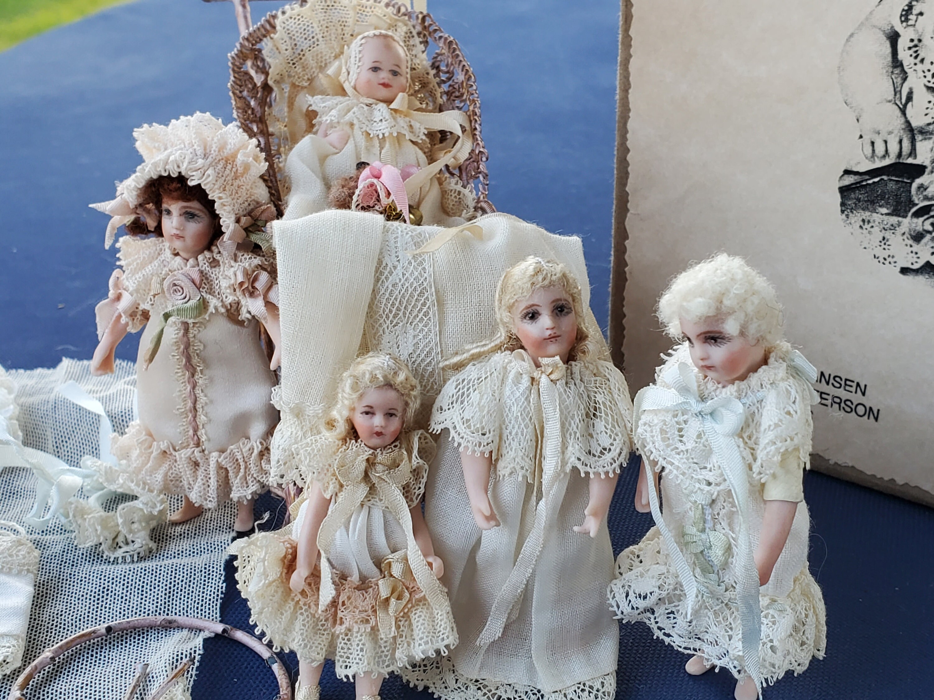 96' Cathy Hansen Doll Collection With Baby Carriage & Box - Etsy