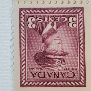 3c Rose Violet KG VI Canada Stamp - Etsy