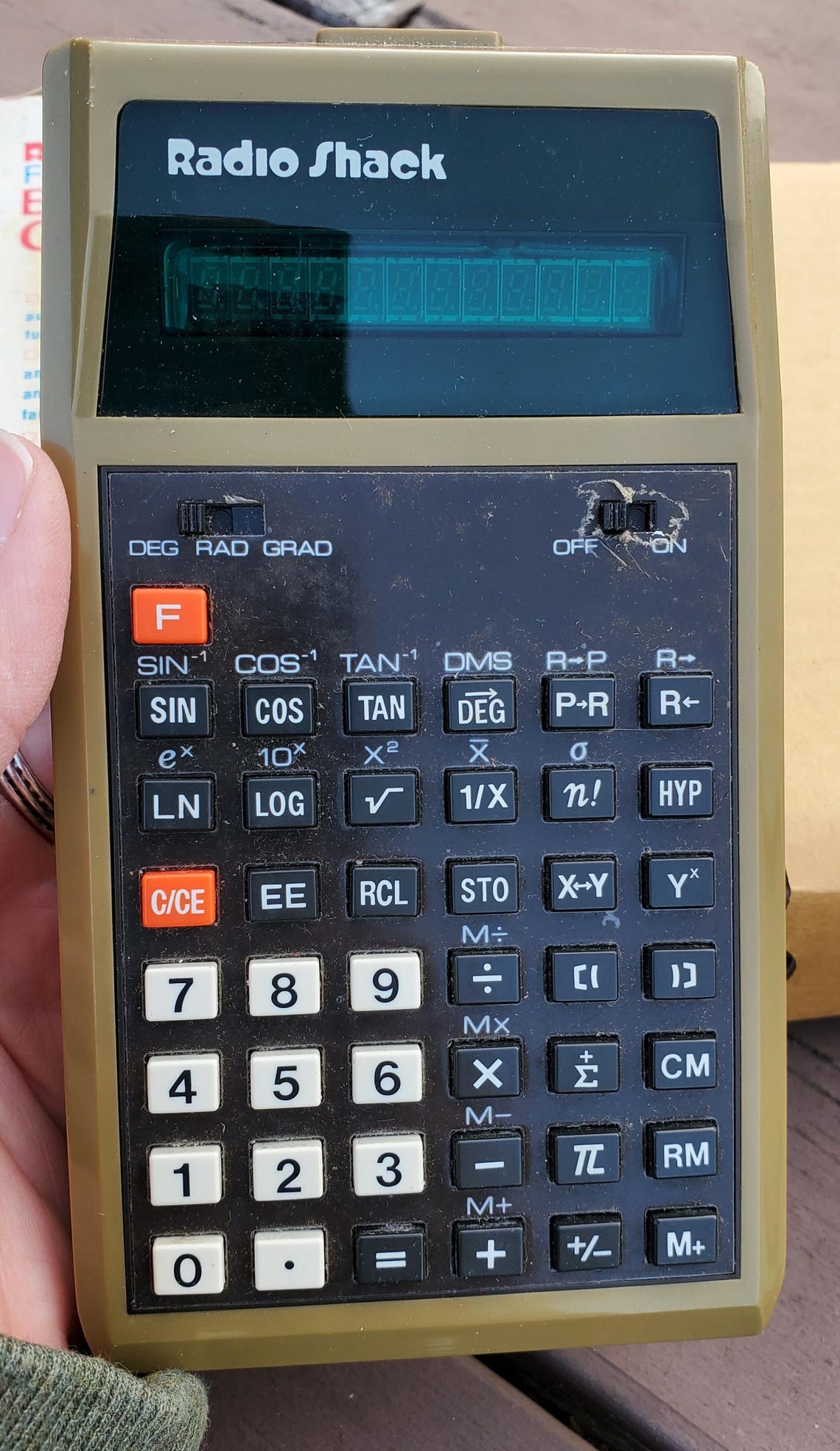 Vintage Radio Shack EC-495 Electronic Calculator - Etsy