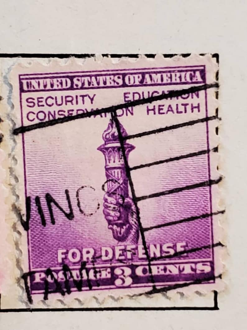 1941 for Defense US Postage Stamp Trio Lot - Etsy
