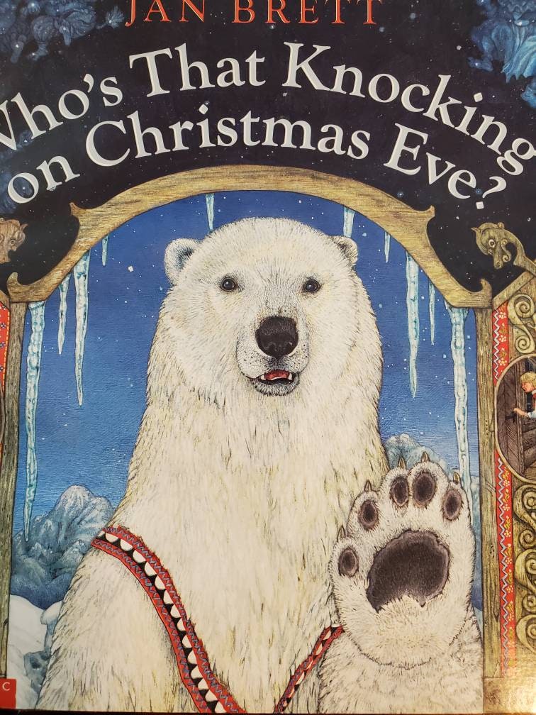 2003 Jan Brett Who's That Knocking on Christmas Eve Paperback ...