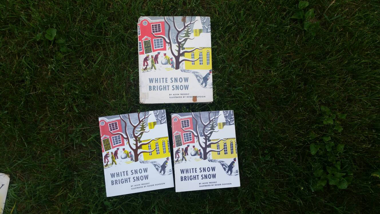 1962 White Snow Bright Snow Books Lot - Etsy