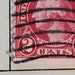 George Washington Red 2c US Postage Stamp - Etsy