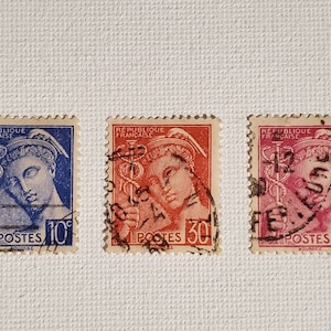 France Mail Postage Stamps Liberation Issues - Etsy