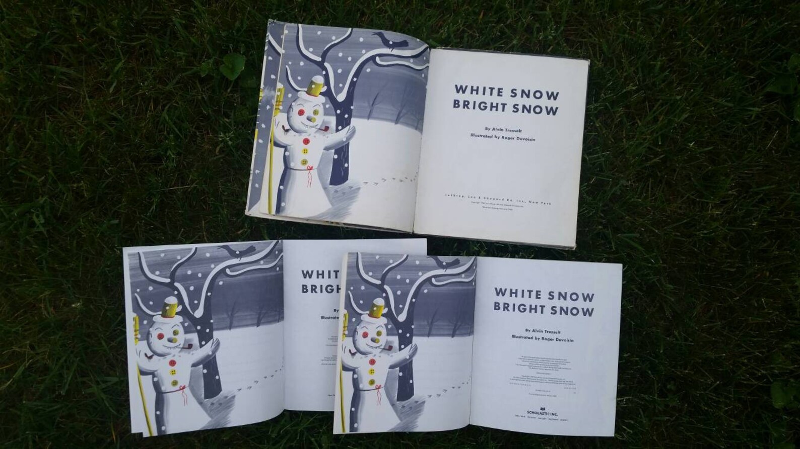 1962 White Snow Bright Snow Books Lot - Etsy