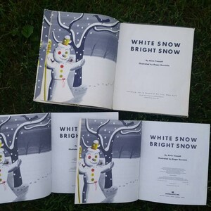 1962 White Snow Bright Snow Books Lot - Etsy