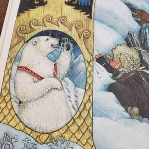 2003 Jan Brett Who's That Knocking on Christmas Eve Paperback ...