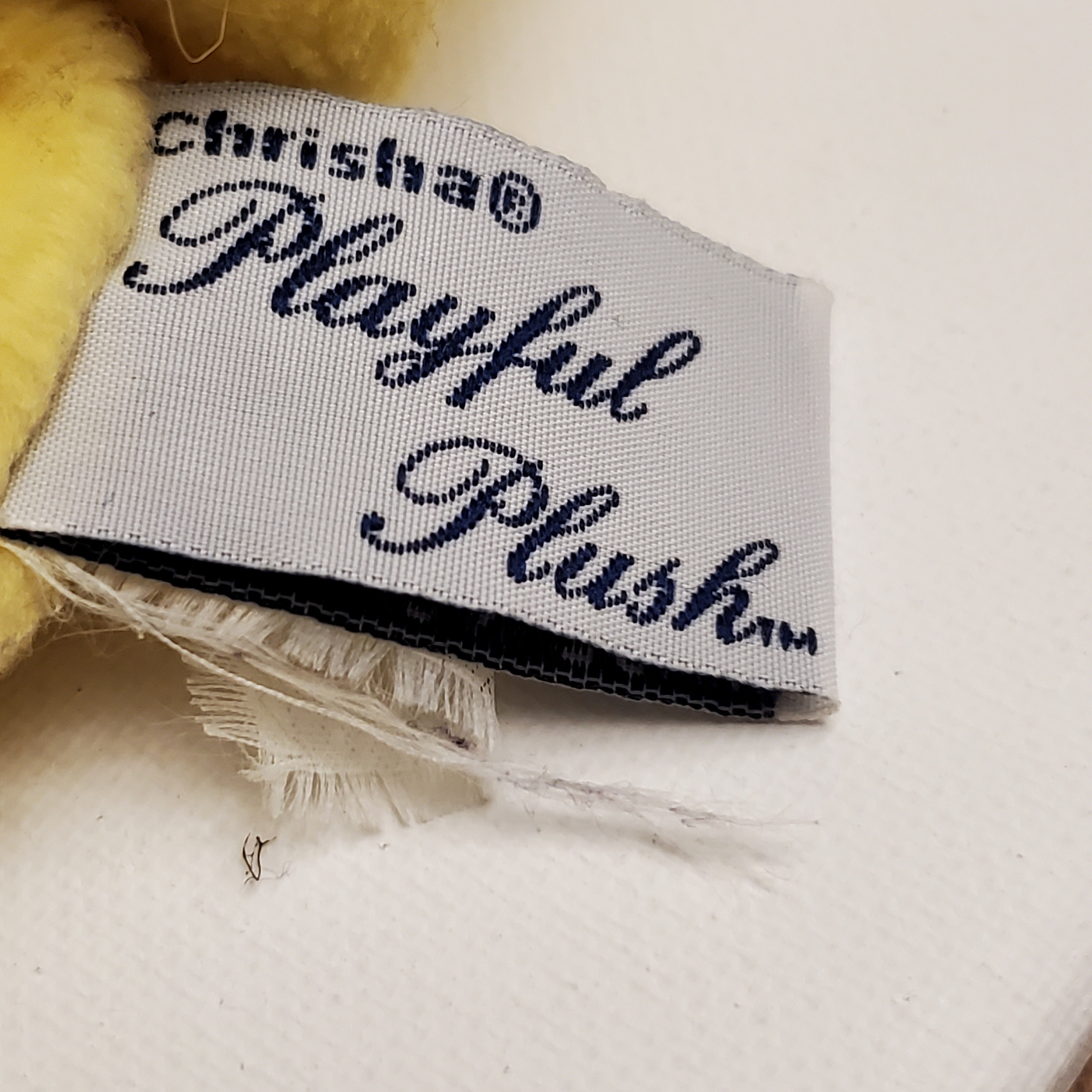 1988 Chrisha Creations Playful Plush Yellow Smiling Beanie - Etsy