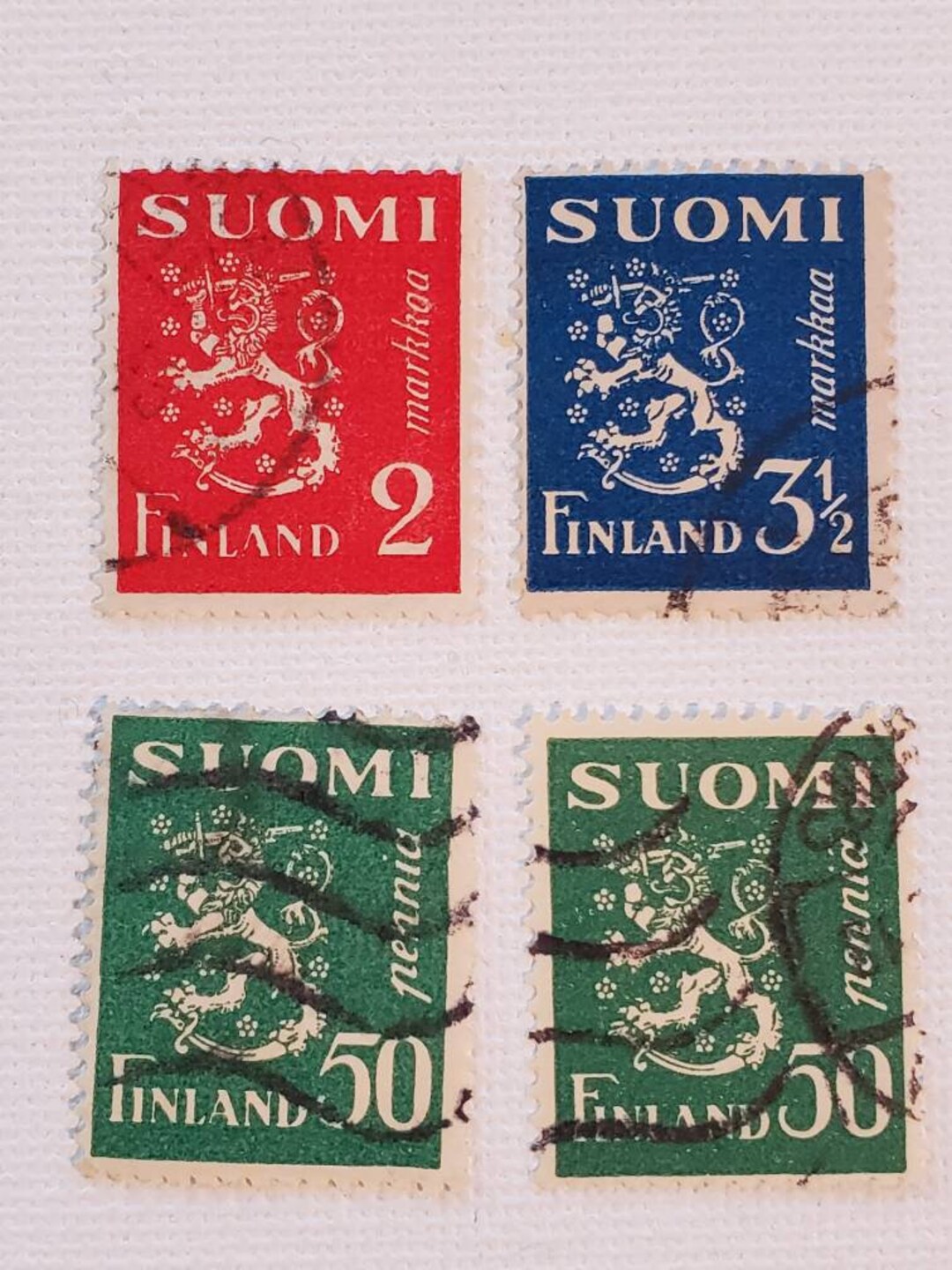 1930s Finland Postage Stamps Used - Etsy