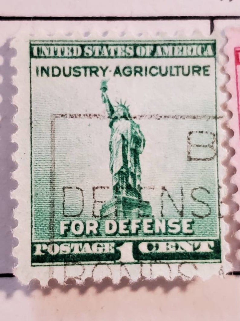 1941 for Defense US Postage Stamp Trio Lot - Etsy
