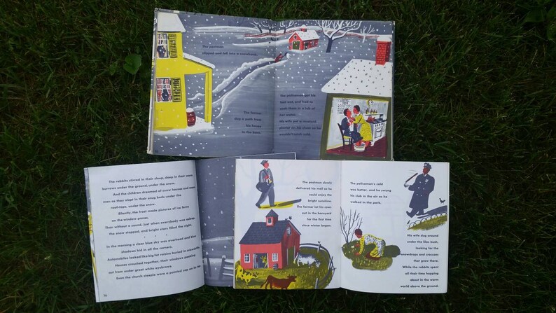 1962 White Snow Bright Snow Books Lot - Etsy