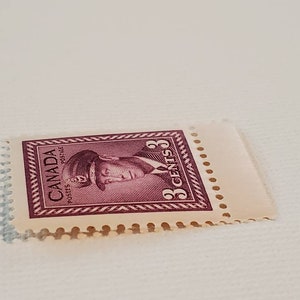 3c Rose Violet KG VI Canada Stamp - Etsy